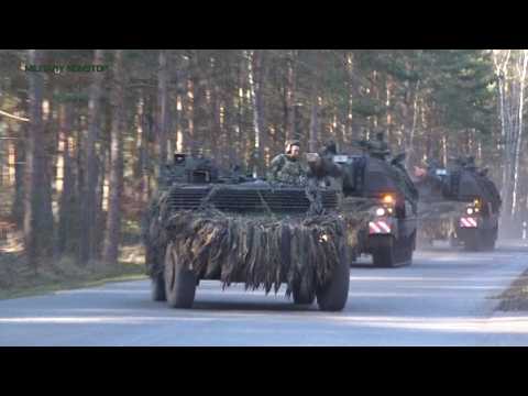 Spring Vibes 2026! PzH 2000 NLD und nagelneuer PULS Raketenwerfer auf dem Marsch!