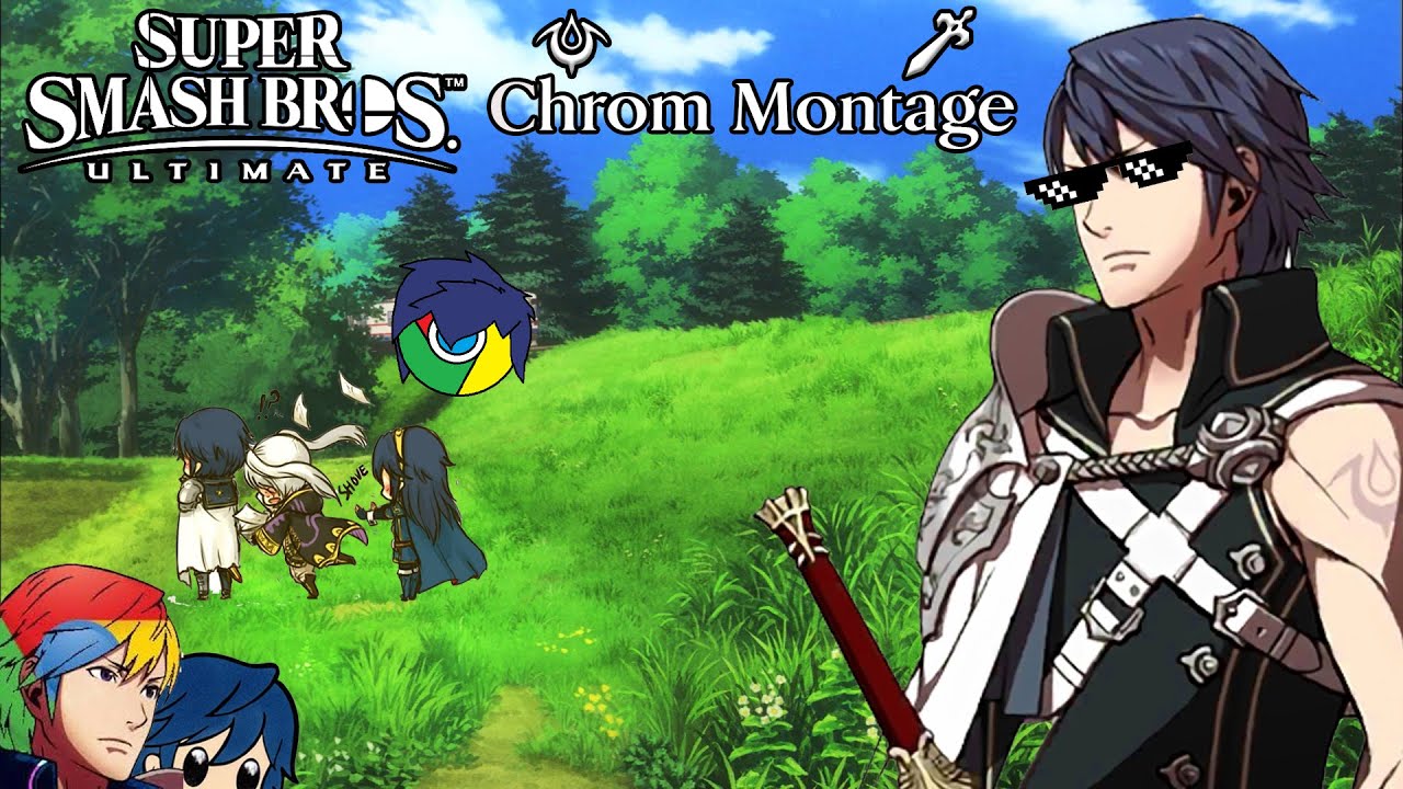 CHROM LOVES TO SMASH | Chrom Montage (Super Smash Bros Ultimate) - YouTube