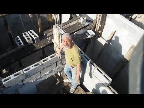 ¡ASI SE REPARA UNA PARED CUARTEADA.!..¡SE VAN A RELLENAR LAS CELDAS ...