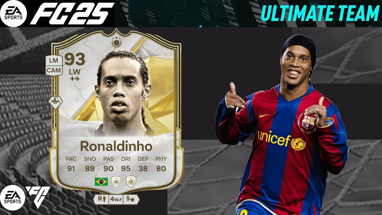 ⭐CARO PERO LO VALE!⭐ RONALDINHO 93 REVIEW EA FC 25 - YouTube