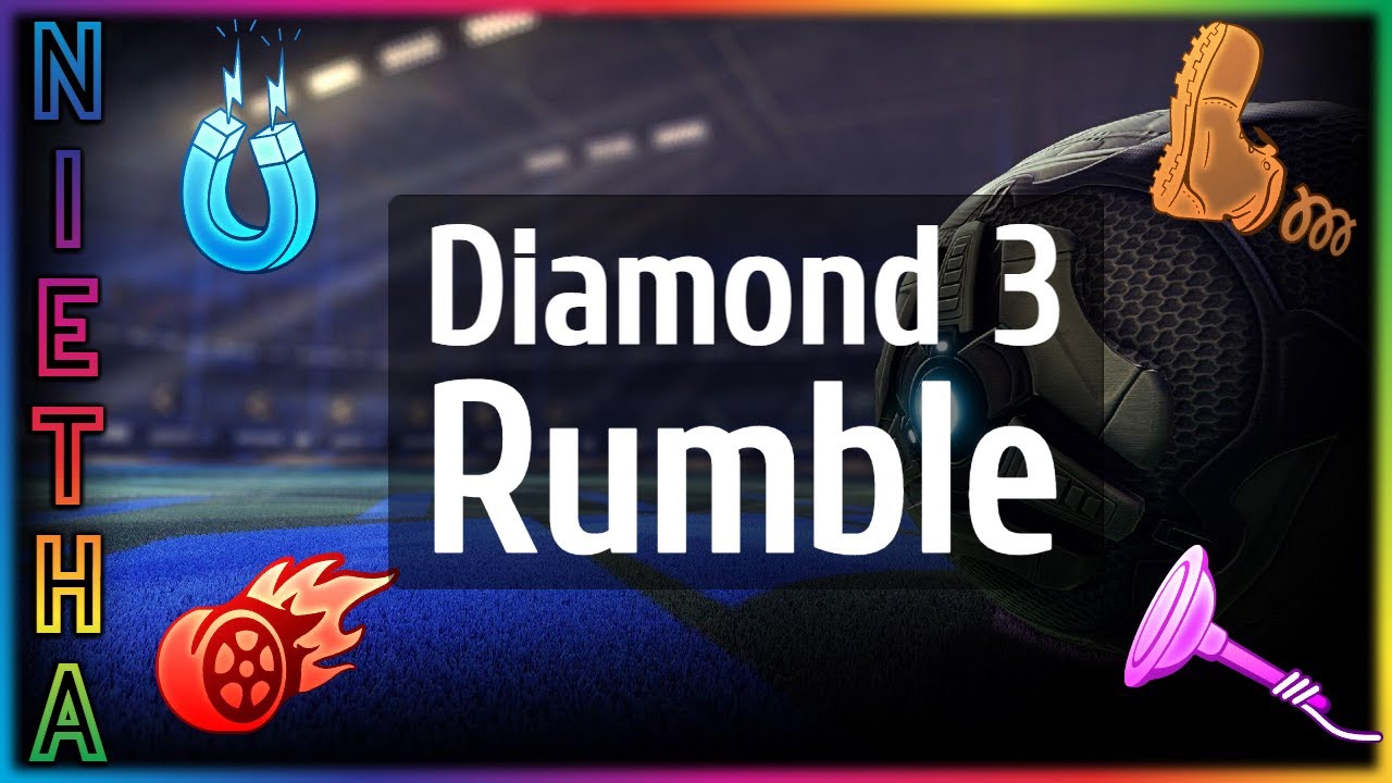 Rocket League - Diamond 3 Rumble - YouTube