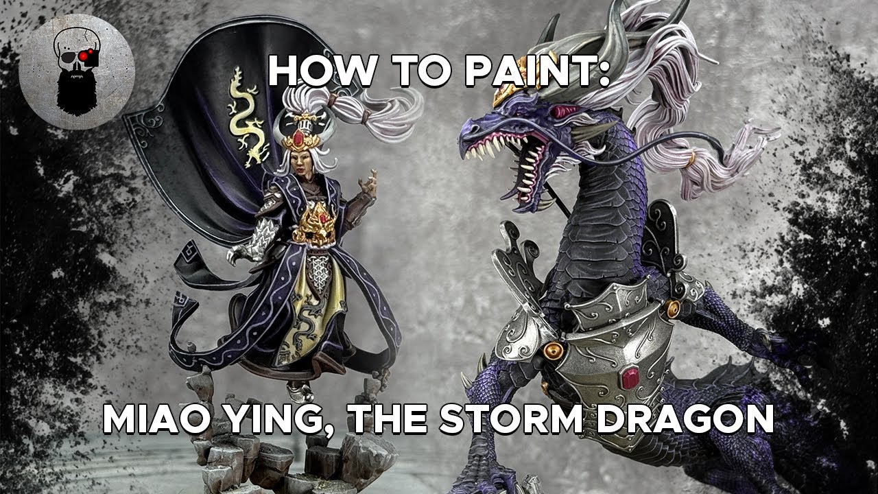 Contrast+ How to Paint: Miao Ying, The Storm Dragon - YouTube