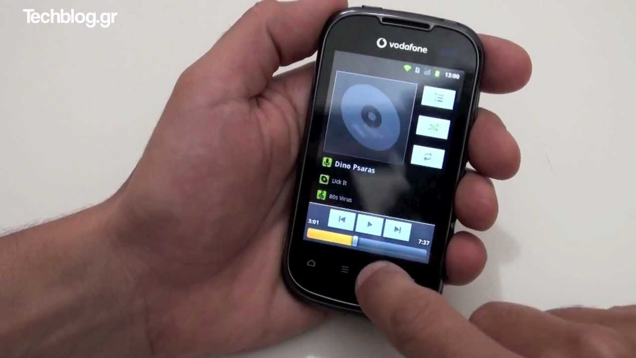 Vodafone Smart II hands-on (Greek) - YouTube