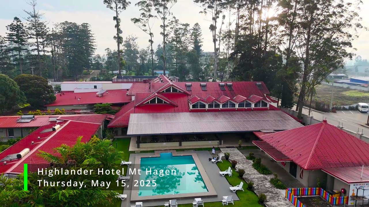 PNG at 50 🇵🇬 | Highlander Hotel, Mt Hagen from Above – A Drone View of ...