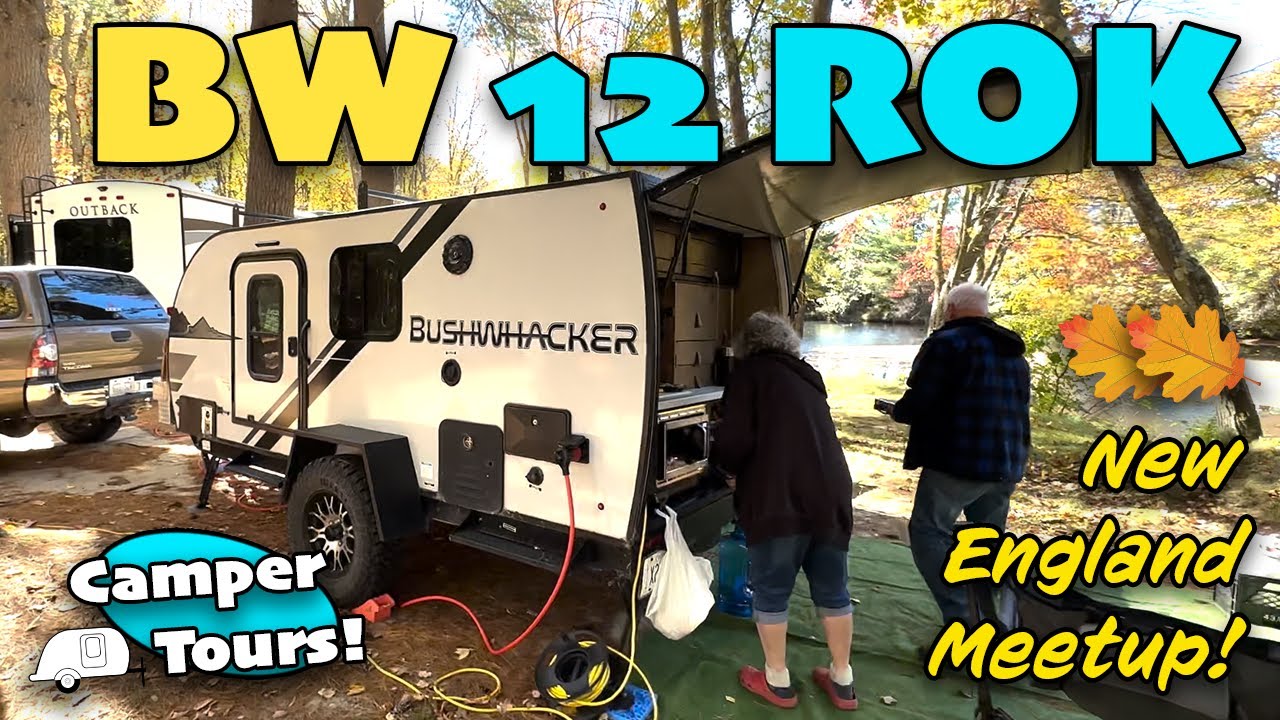 Bushwhacker 12 ROK - Fall Camping in New England - CAMPER TOURS! - YouTube