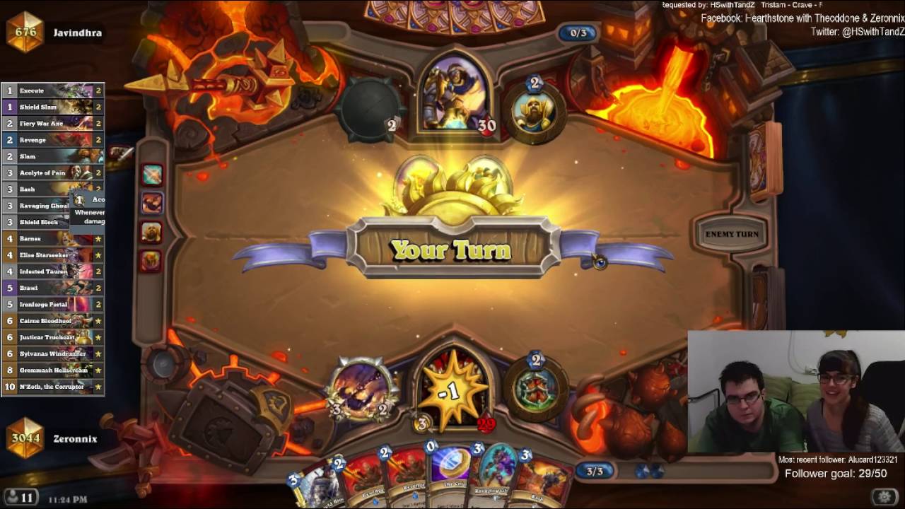 Follower goal reached! Packs giveaway and playing surprise decks! - YouTube