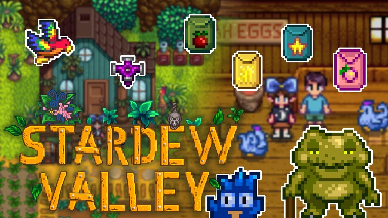a whole lotta island grinding in Stardew Valley!!! (ep 24) - YouTube