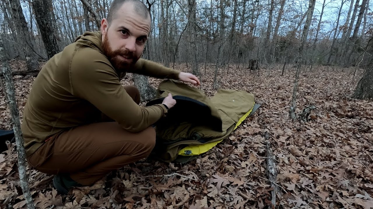 2 Nights USMC Sleep System Test, Weird Encounter, Creek Bushwhack, MRE ...