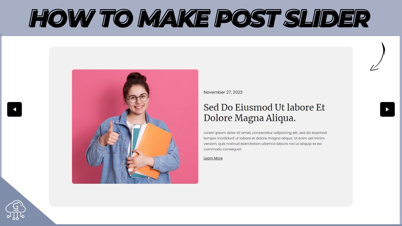 How To Make A Post Slider In WordPress Using The Block Slider Plugin How To Make A Post Slider In WordPress Using The Block Slider Plugin