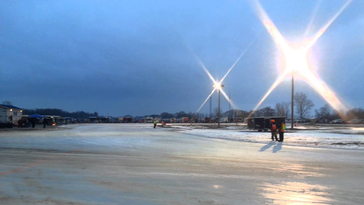 Sebewaing ice racing - YouTube