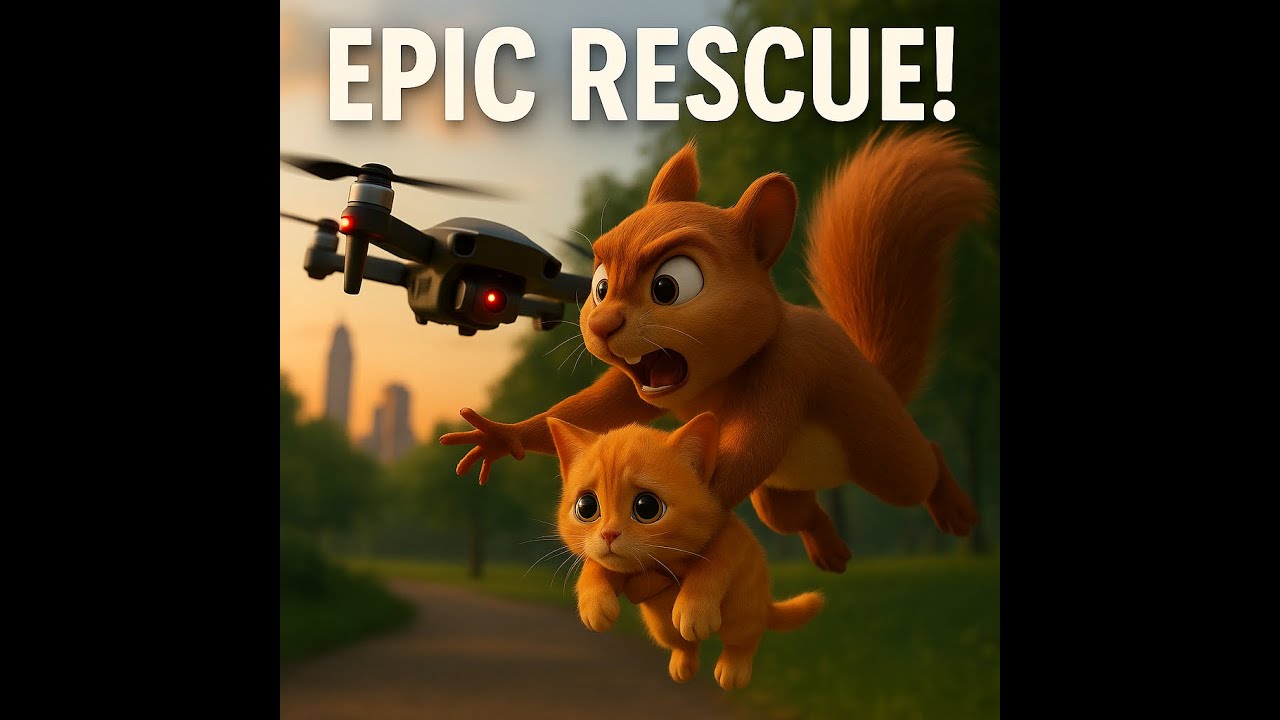 Brave Squirrel Rescue – A Pixar-Style AI Short Film - YouTube