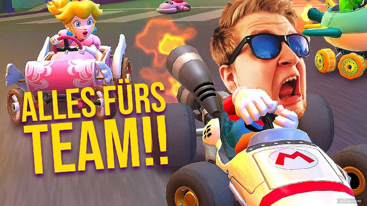 ALLES fürs TEAM! | MARIO KART 8 DELUXE - YouTube