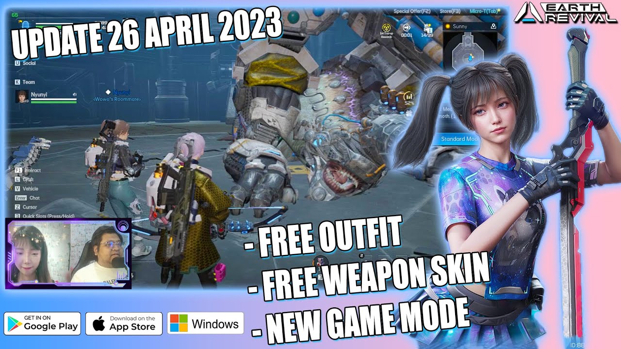 Earth: Revival Indonesia - FREE OUTFIT & WEAPON SKIN - Event Update 26 ...