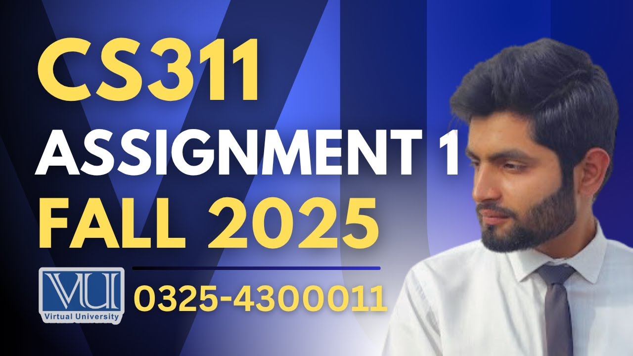 cs311 assignment 1 solution 2025 | cs311 assignment 1 solution fall ...