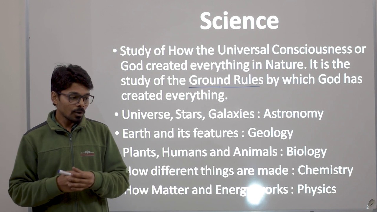 Study of God is Science || Common Man's Knowledge || Ascension Talks ...