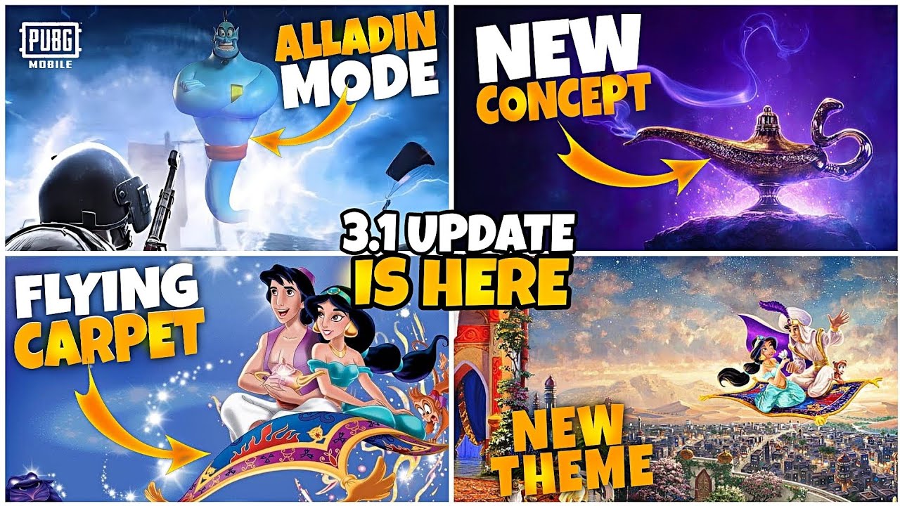 3.1 Update Is Here | New Flying Carpet | Alladin Theme Mode | New ...