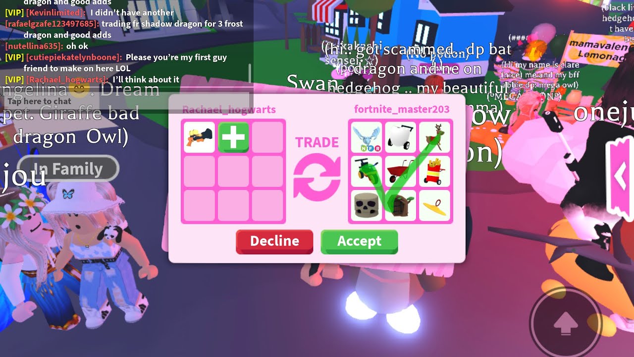 Offers for CC in adoptme with (mother Rae) - YouTube