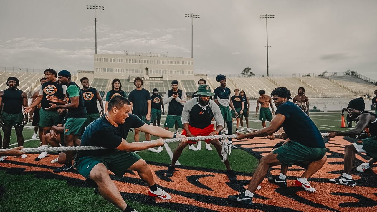 FAMU FOOTBALL SUMMER WORKOUTS AND TEAM COMPETITION (Behind The Scenes ...
