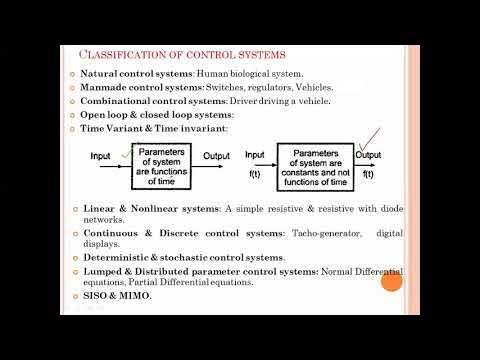 Classification of control systems - YouTube