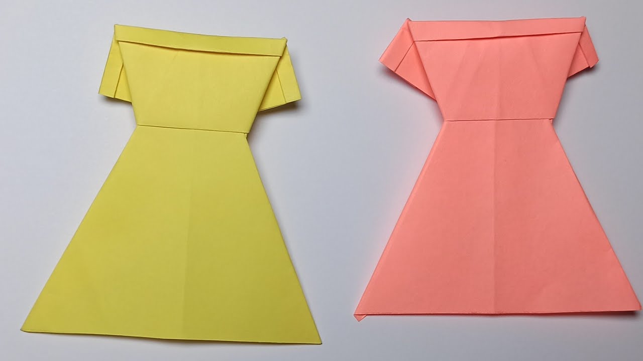 Origami Dress DIY - YouTube