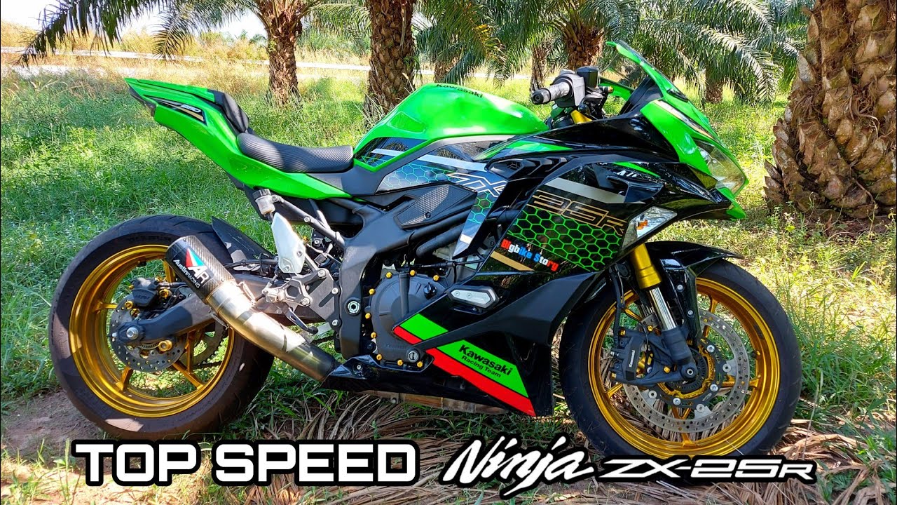 ท็อปสปีด ZX25R Top speed [ Thailand ] - YouTube