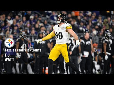 HIGHLIGHTS: T.J. Watt's Top Plays of 2022 | Pittsburgh Steelers
