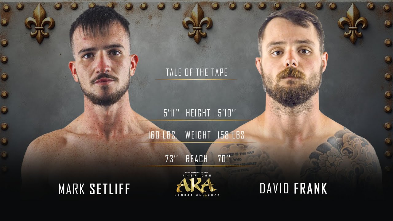 AKA 48 Bout 1 David Frank vs Mark Setliff - YouTube