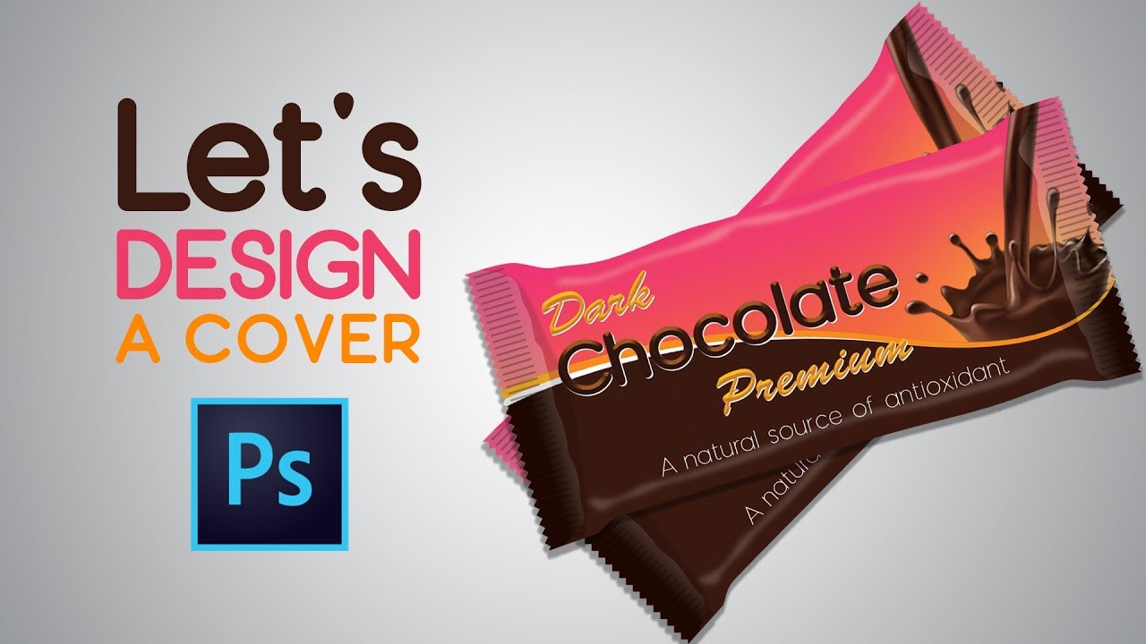 Let's Design A Chocolate Cover Poster In Adobe Photoshop CC 2019 - YouTube