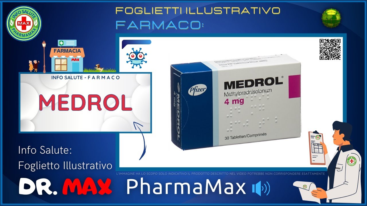 Cos'è il Farmaco MEDROL - Bugiardino Salute - YouTube
