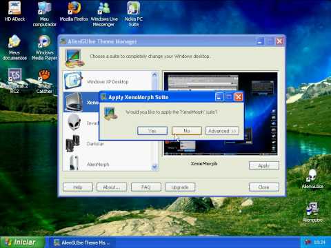 Como instalar e desinstalar o alienguise-Video aula - YouTube
