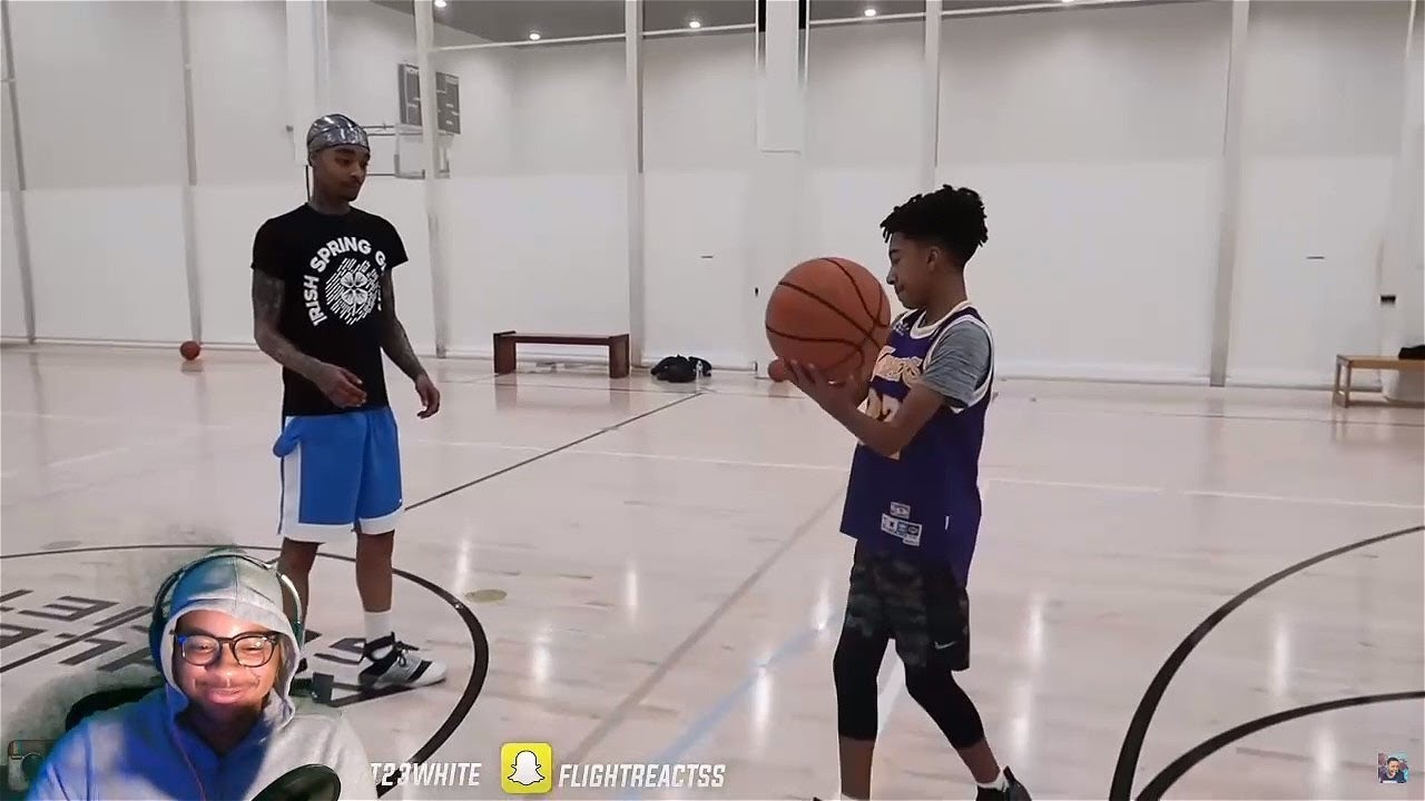 FlightReacts is the GOAT at BASKETBALL! REACTING TO FlightReacts Best ...
