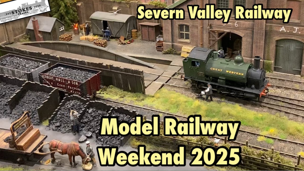 Severn Valley Railway - Model Railway Weekend 2025 - YouTube