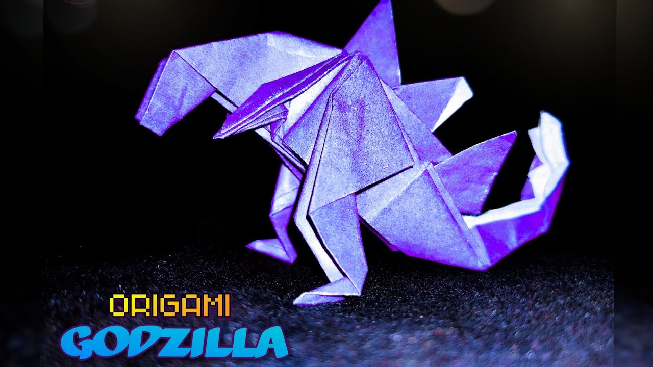Origami Godzilla || Kong vs Godzilla Paper Version | Paper Monster ...