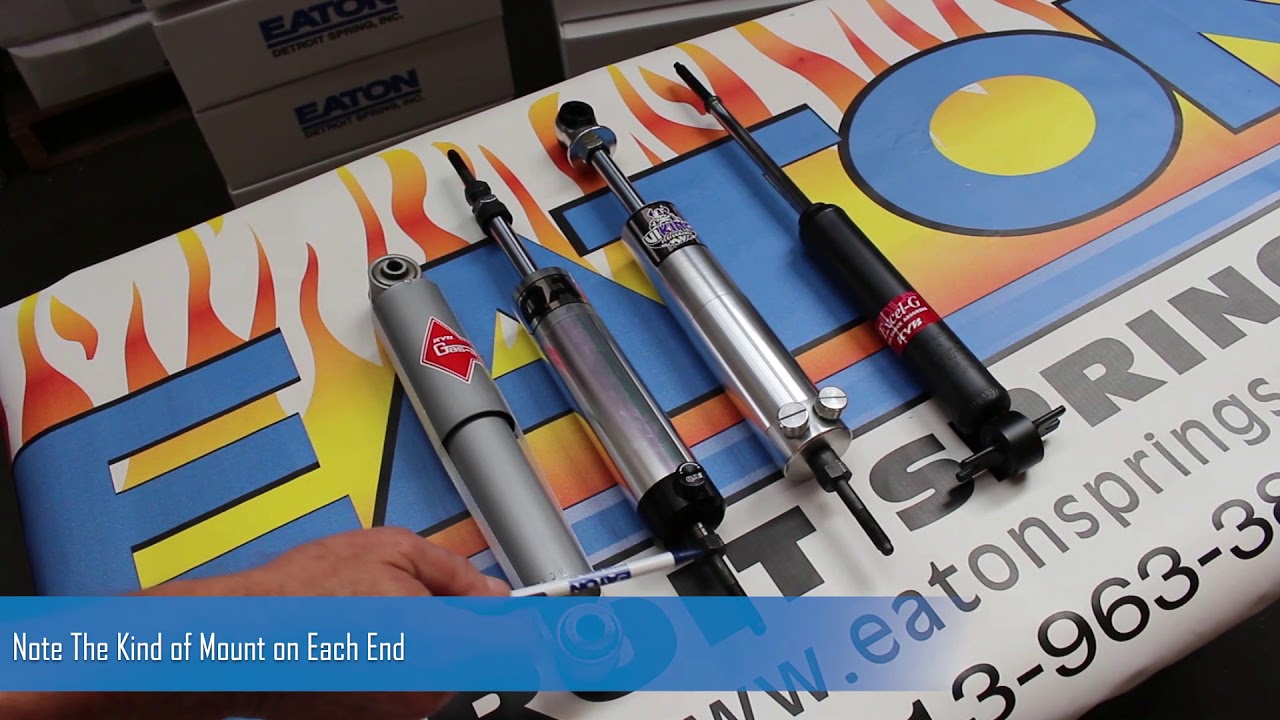 How To Measure Shocks - One Minute Monday by EATON Detroit Spring - YouTube