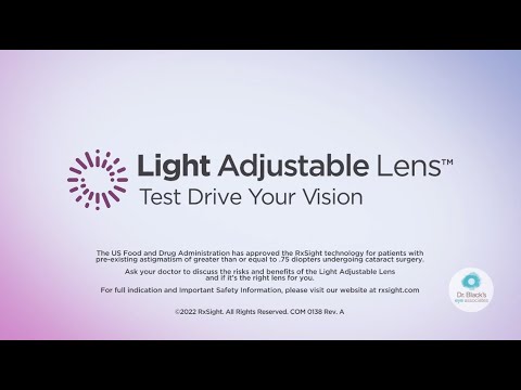 The Light Adjustable Lens™ (LAL) | Test Drive Your Vision - YouTube