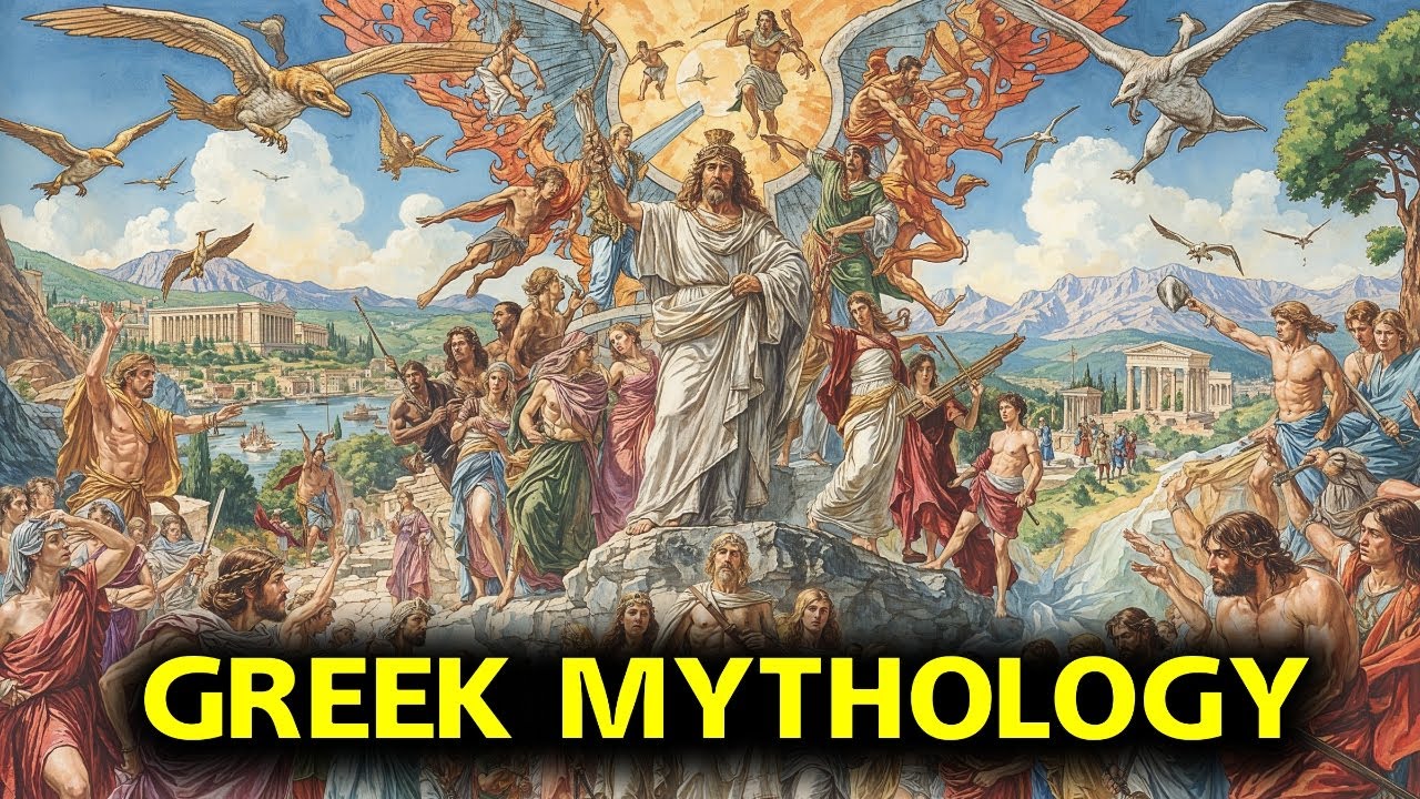 4+ HOURS of The Best Greek Mythology Stories: Gods, Monsters & Heroes ...