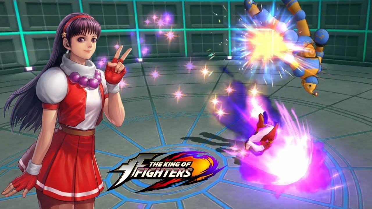 The King of Fighters ALL STAR: Athena Asamiya skills preview - YouTube