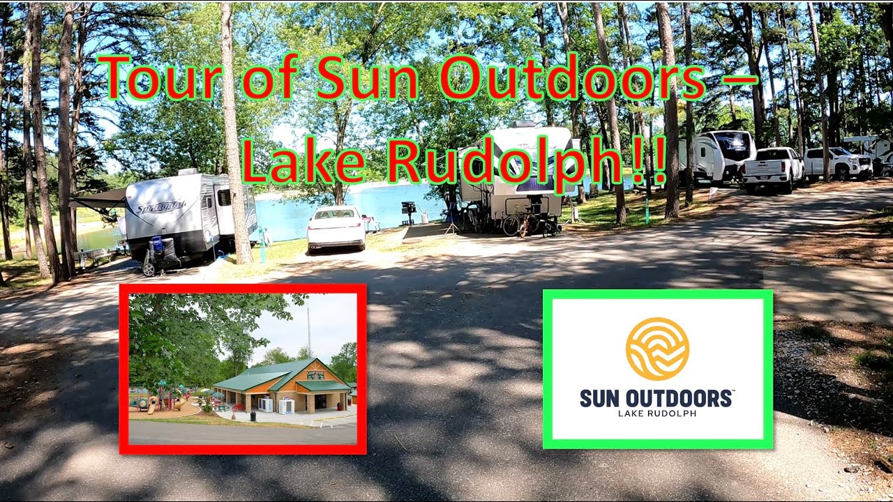 Tour of Sun Outdoors Lake Rudolph - Camping 2024 - YouTube