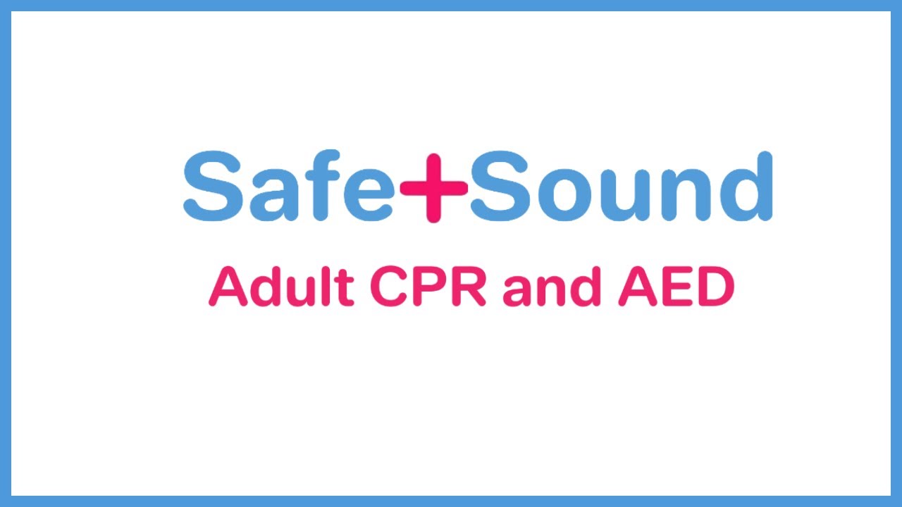 Adult CPR and AED - YouTube