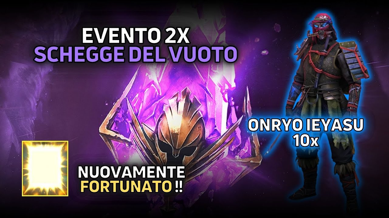 🇮🇹 🟣 Evento 2x del Vuoto 10x per ONRYO IEYASU 🟣 in Raid Shadow Legends ...