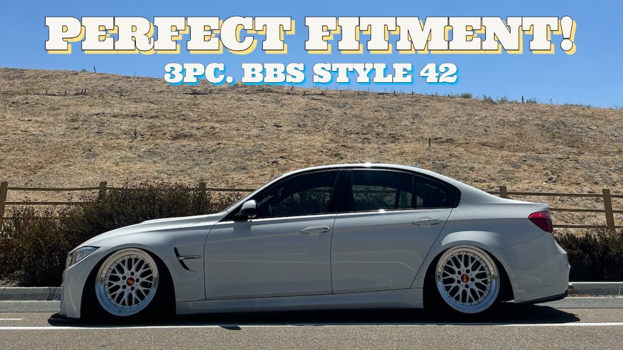 Stance is back? BAGGED M3 gets custom built 3pc. BBS Style 42s! - YouTube