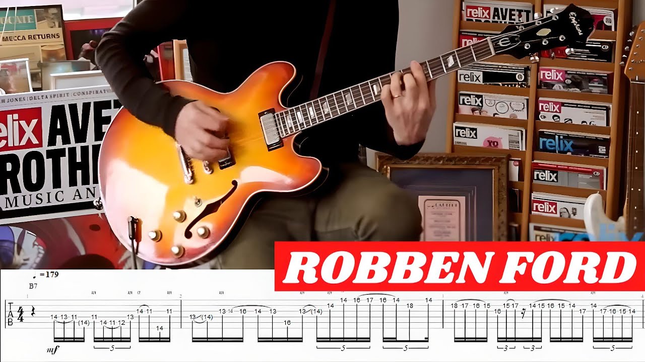When You See ROBBEN FORD's Insane BLUES RHYTHM/CHORDS, Your Jaw Will ...
