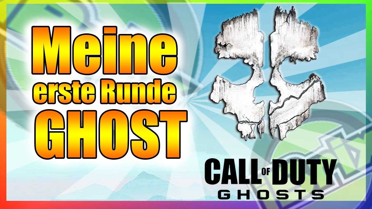 NEUES SPIEL😱/ CALL of DUTY GHOST👻/Meine erste Runde und Reaktion /by ...