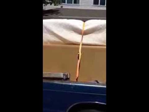How to load a pickup truck for moving - YouTube