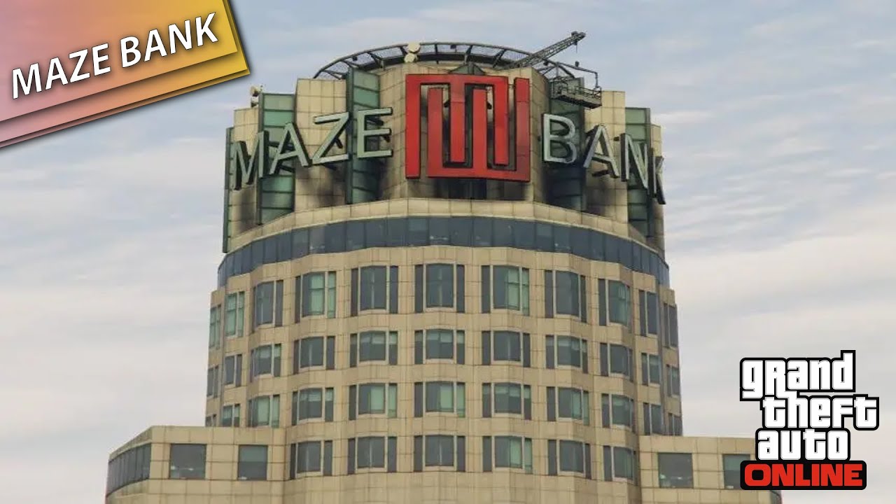 MAZE BANK TOWER Full view | My Office | Grand Theft Auto V ONLINE - YouTube