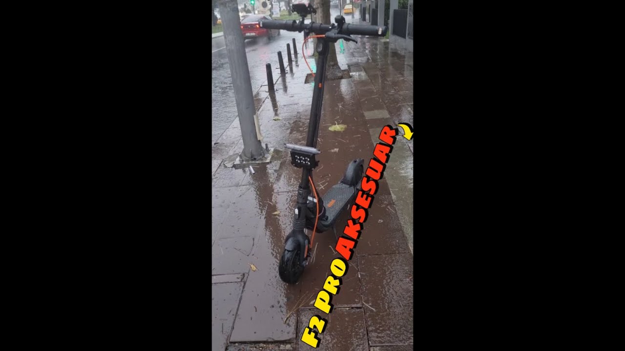 Ninebot F2 Pro Aksesuar Eklendi - YouTube