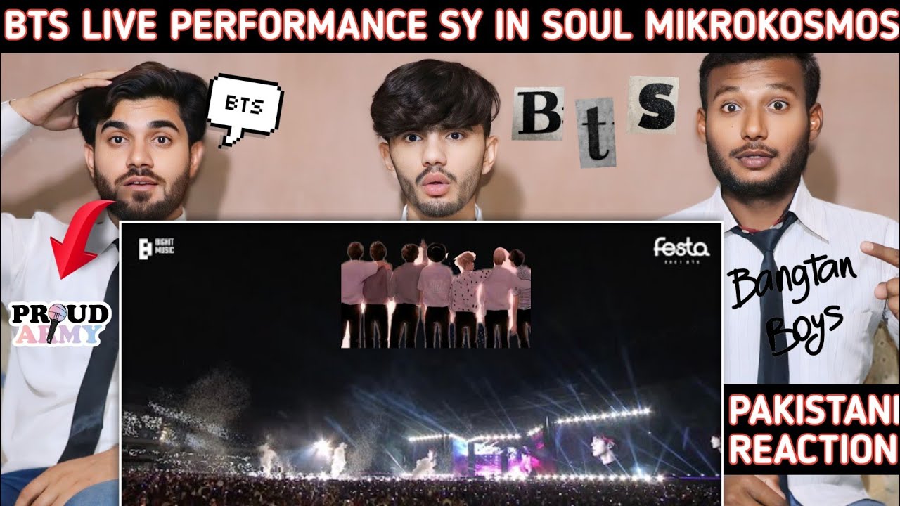 Bts Live Performance Sy In Soul - Pakistani Reaction - Usman Rajpoot ...
