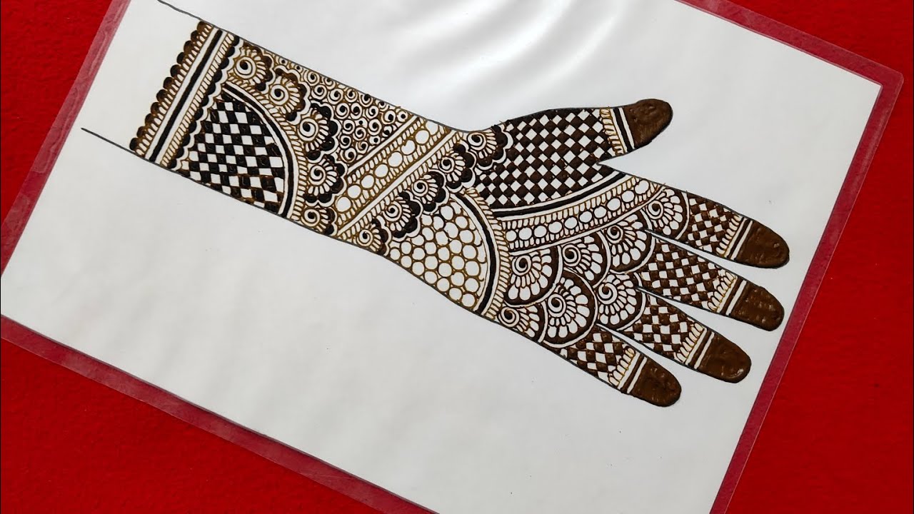 Very Beautiful Frand Hand Mahndi Design 💖 Mahndi Design Full Hand ...