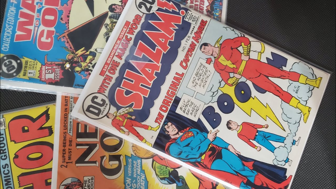 war of the comic gods with Kirby and Perez.gotta package - YouTube