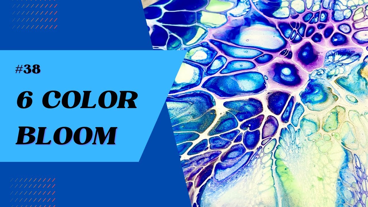 #38 Bloom Technique using 6 different colors - YouTube
